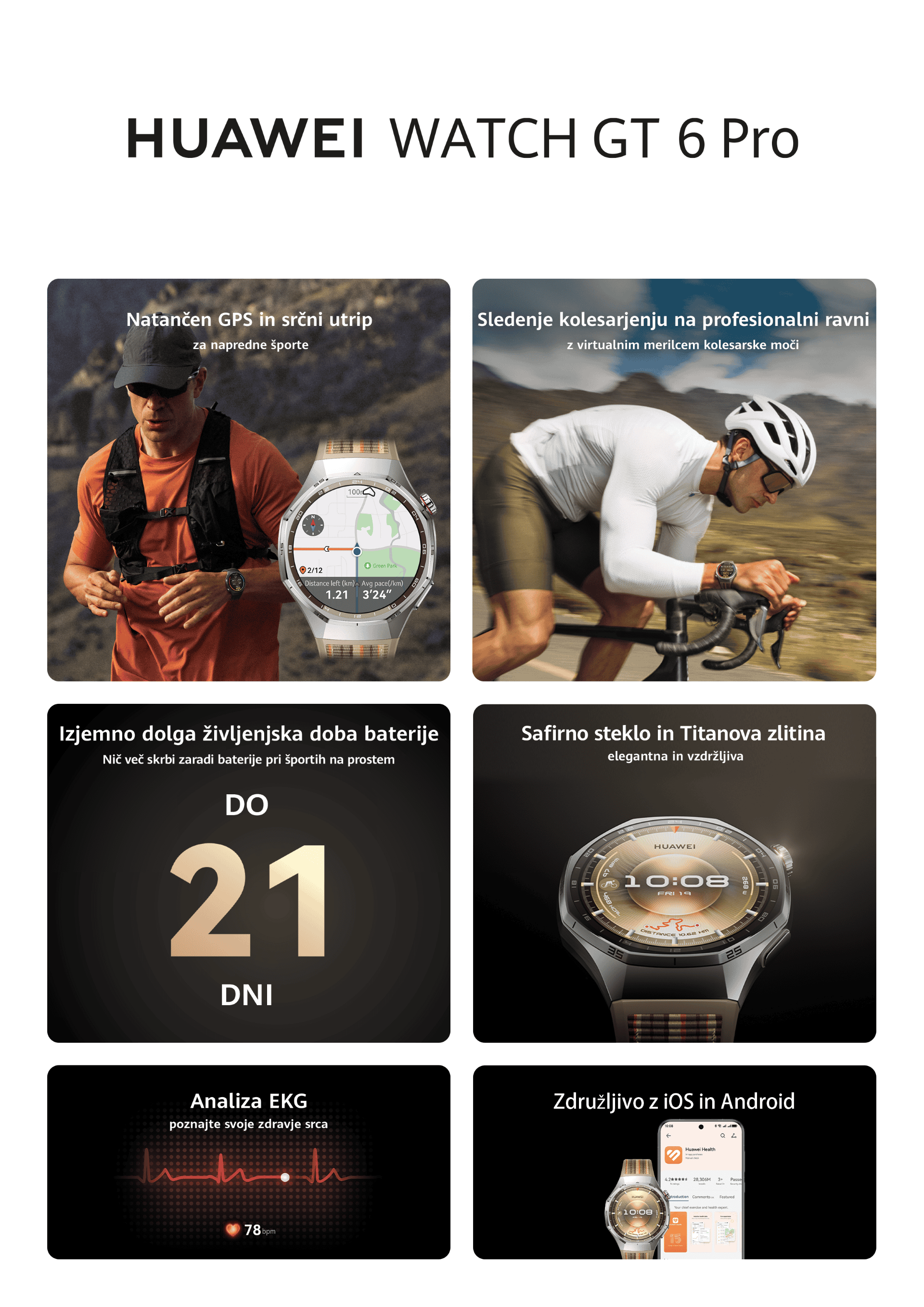 HUAWEI GT6 Pro Titanium 46mm - Big Partner