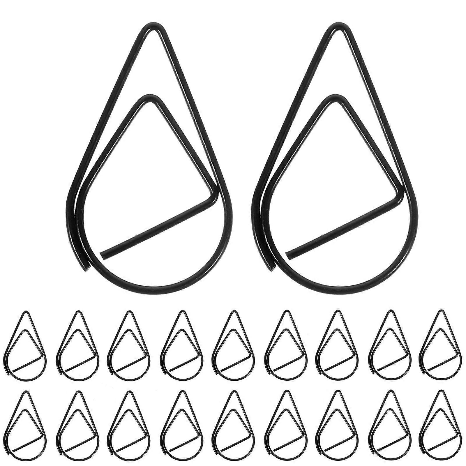 100 kosov Mini sponke za papir Kovinske sponke za papir Jeklene sponke ...